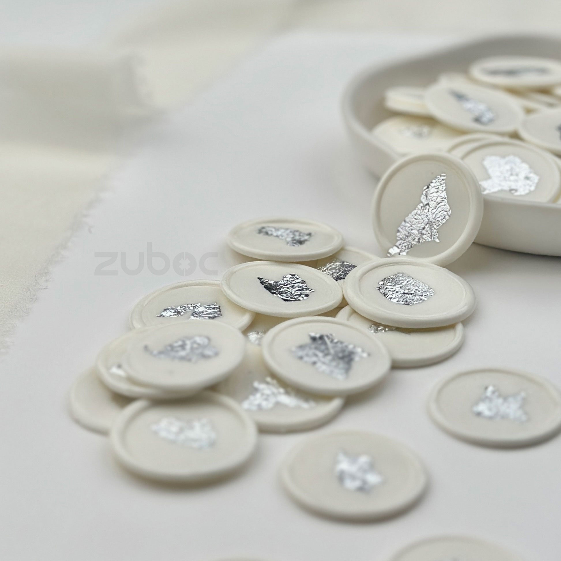 Silver Foil Wax Seal (Set of 5) – Zuboc